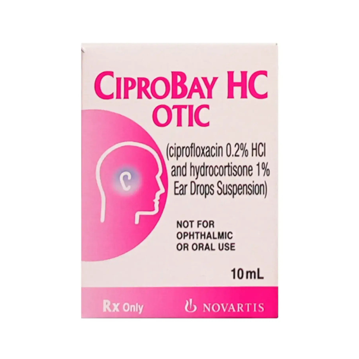 Buy Ciprobay HC Otic Suspension 10ml online at best price in the UAE | Life Pharmacy
